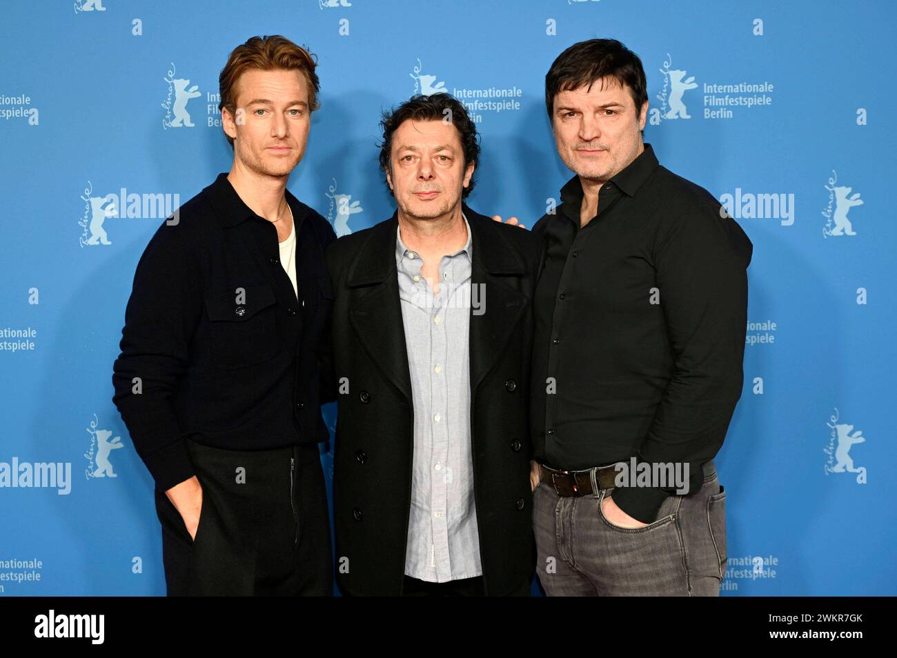 Alexander Fehling, Thomas Arslan und Misel Maticevic bei der Premiere ...