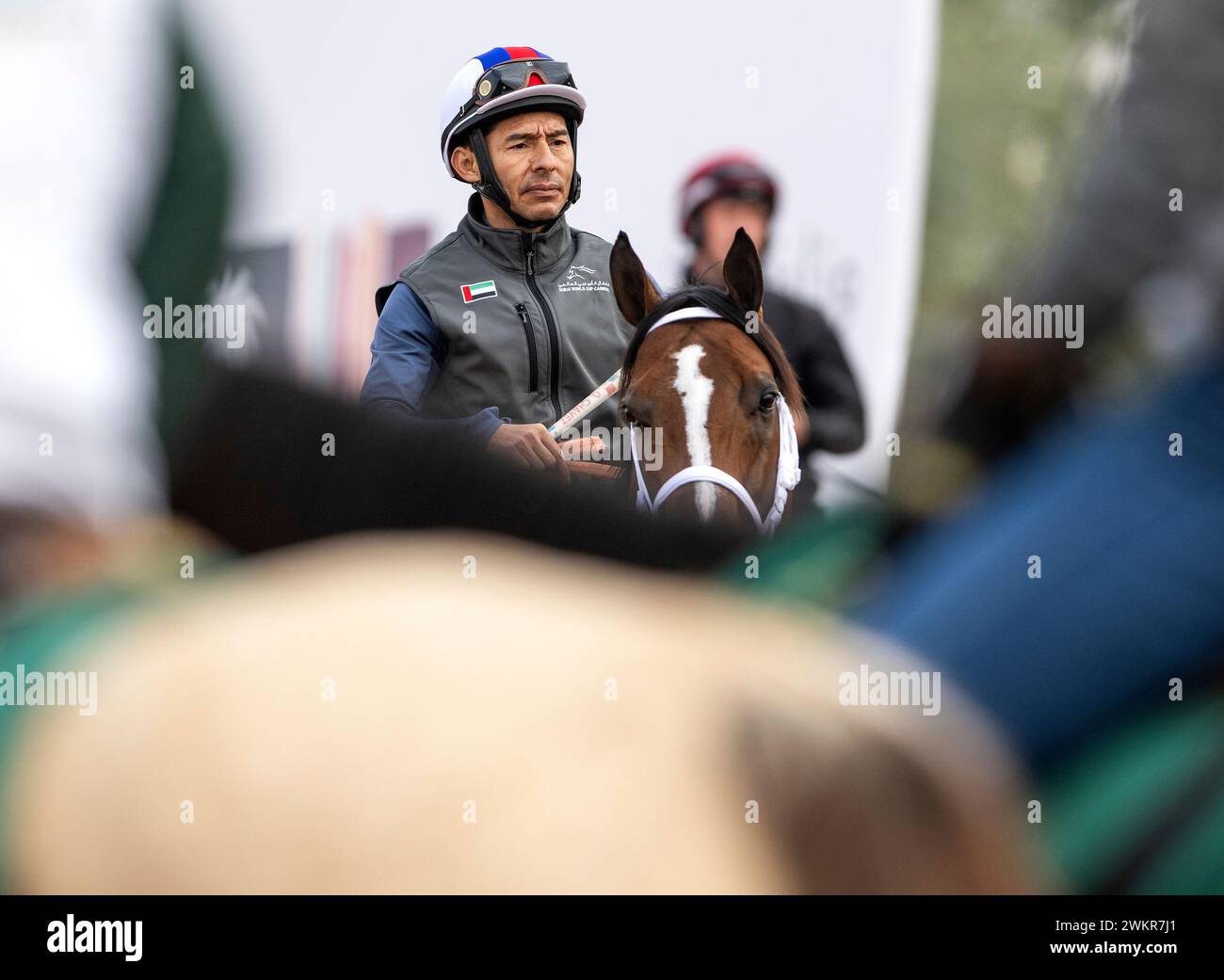 The Saudi Cup hopeful Isolate returns with jockey Oscar Chavez from the ...