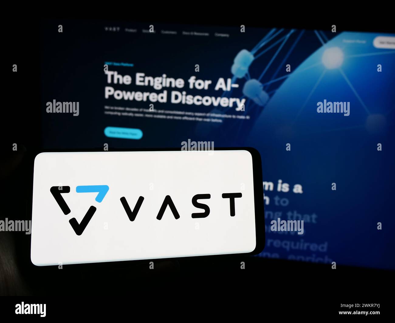Vast data logo hi-res stock photography and images - Alamy