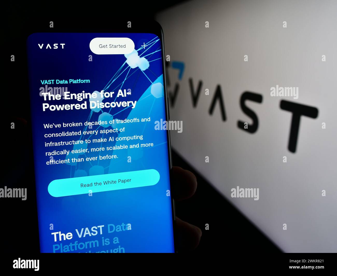 Vast data logo hi-res stock photography and images - Alamy