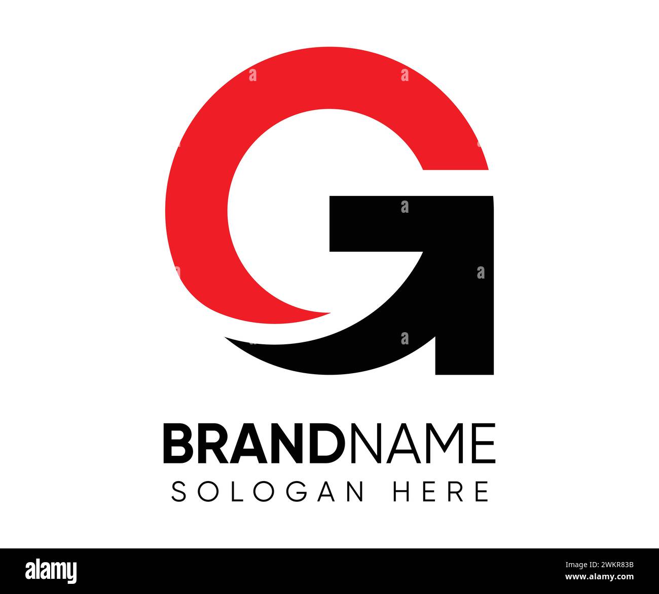 G logo design vector template Stock Vector Image & Art - Alamy