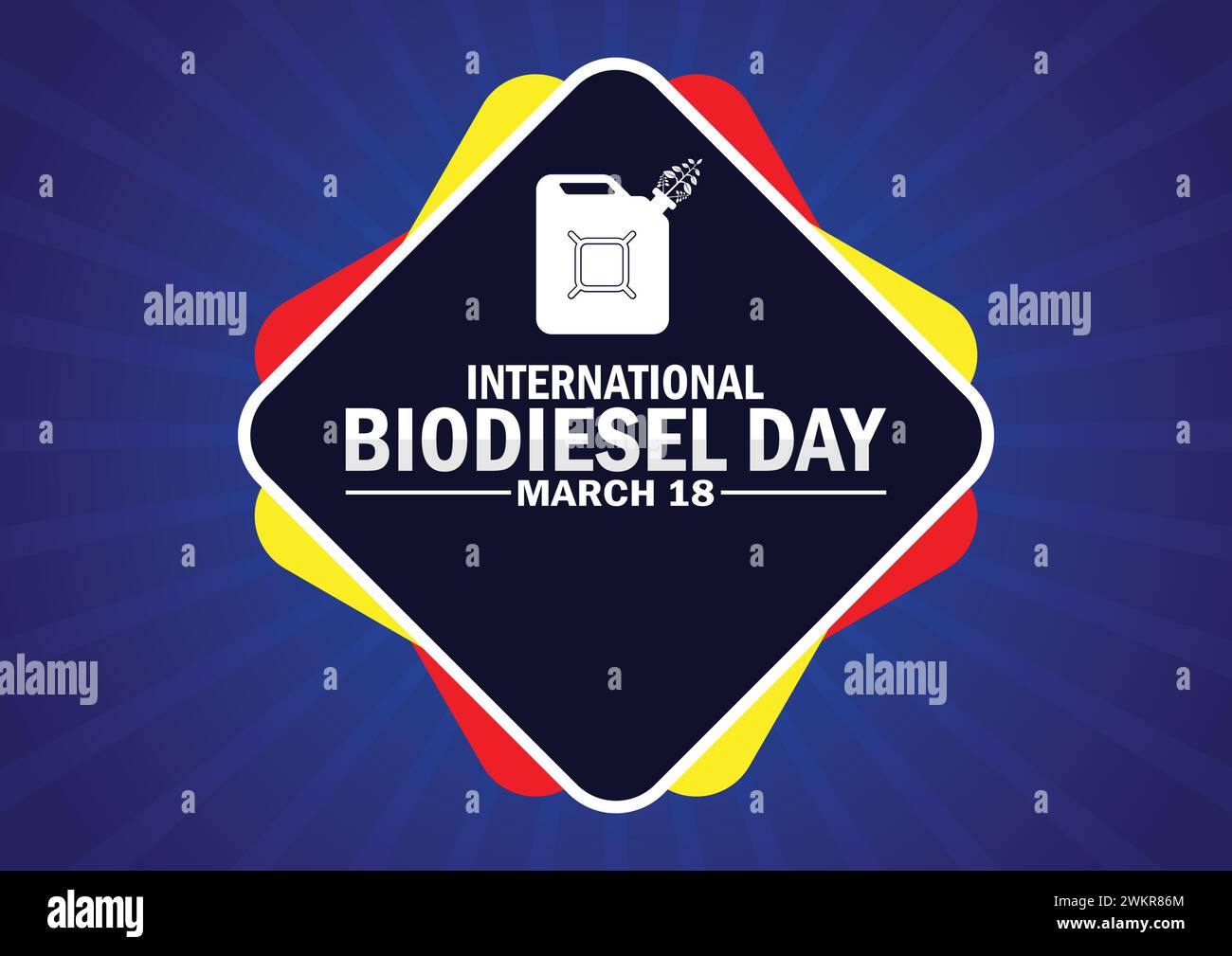 International Biodiesel Day. March 18. Holiday concept. Template for background, banner, card ...