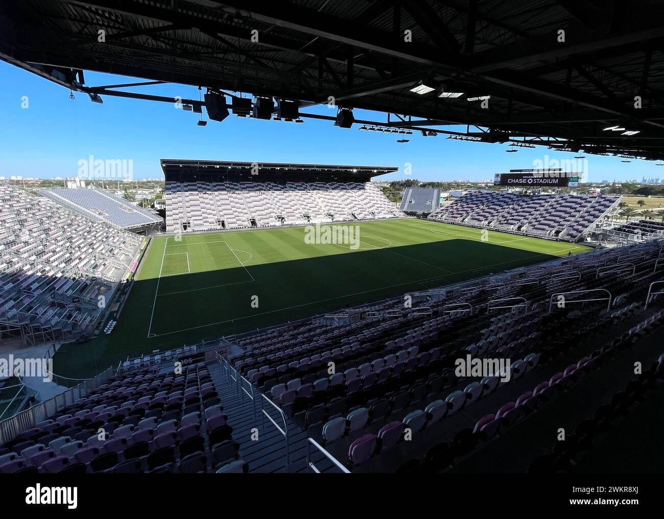 A general view of the Chase Stadium, home of Inter Miami, in Fort ...