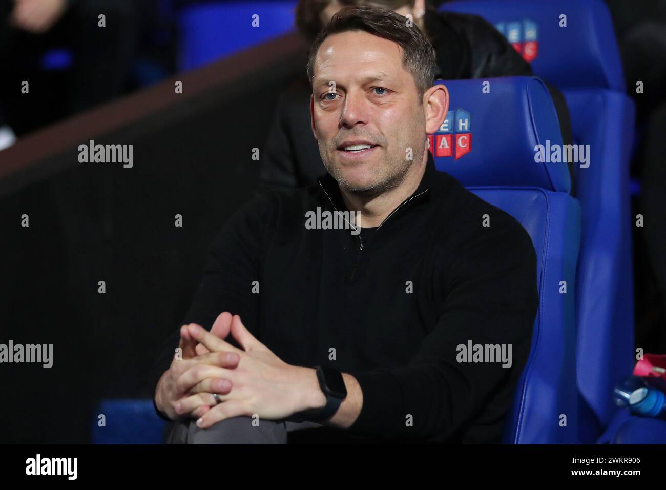 Manager of Rotherham United, Leam Richardson - Ipswich Town v Rotherham ...