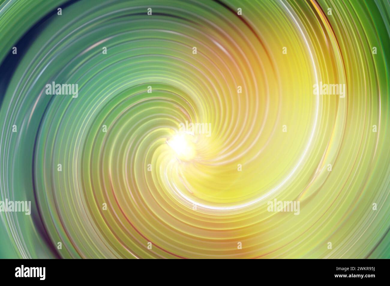 Yellow and green twirl. Green and yellow spiral background.Green swirl ...
