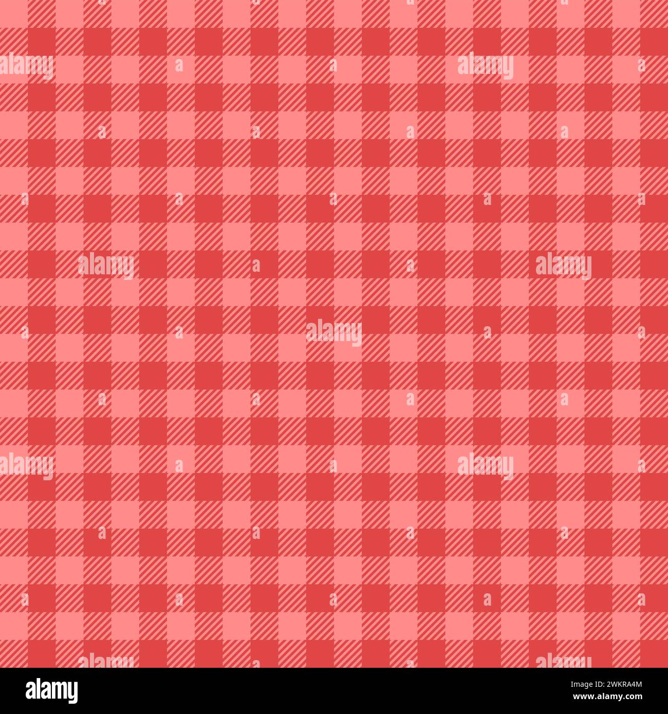 Red Pink Lumberjack plaid seamless pattern. Buffalo Check Patterns ...