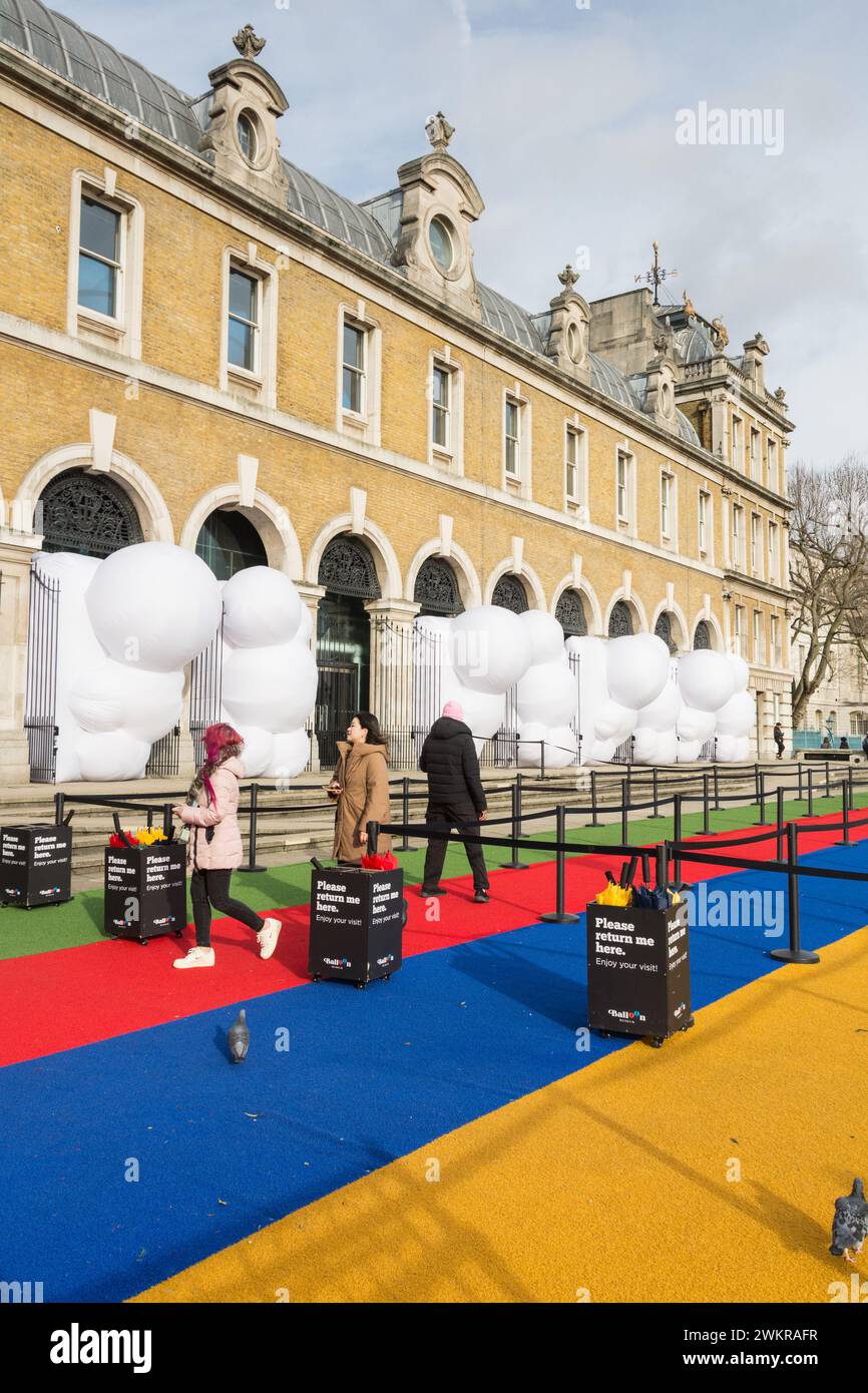 Inflatable art installations at The Balloon Museum, Old Billingsgate ...