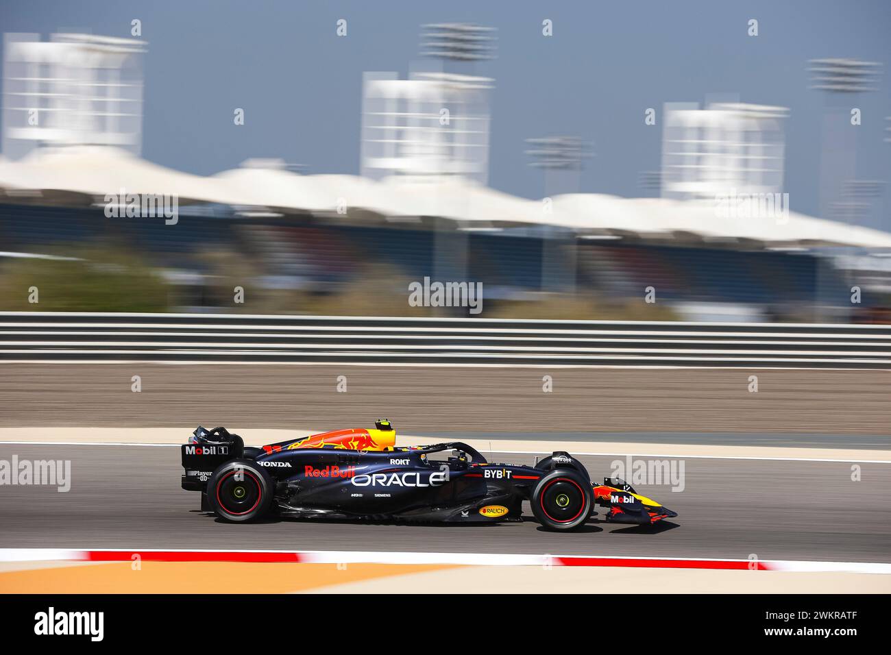 Sakhir, Bahrain, 22/02/2024, 11 PEREZ Sergio (mex), Red Bull Racing ...