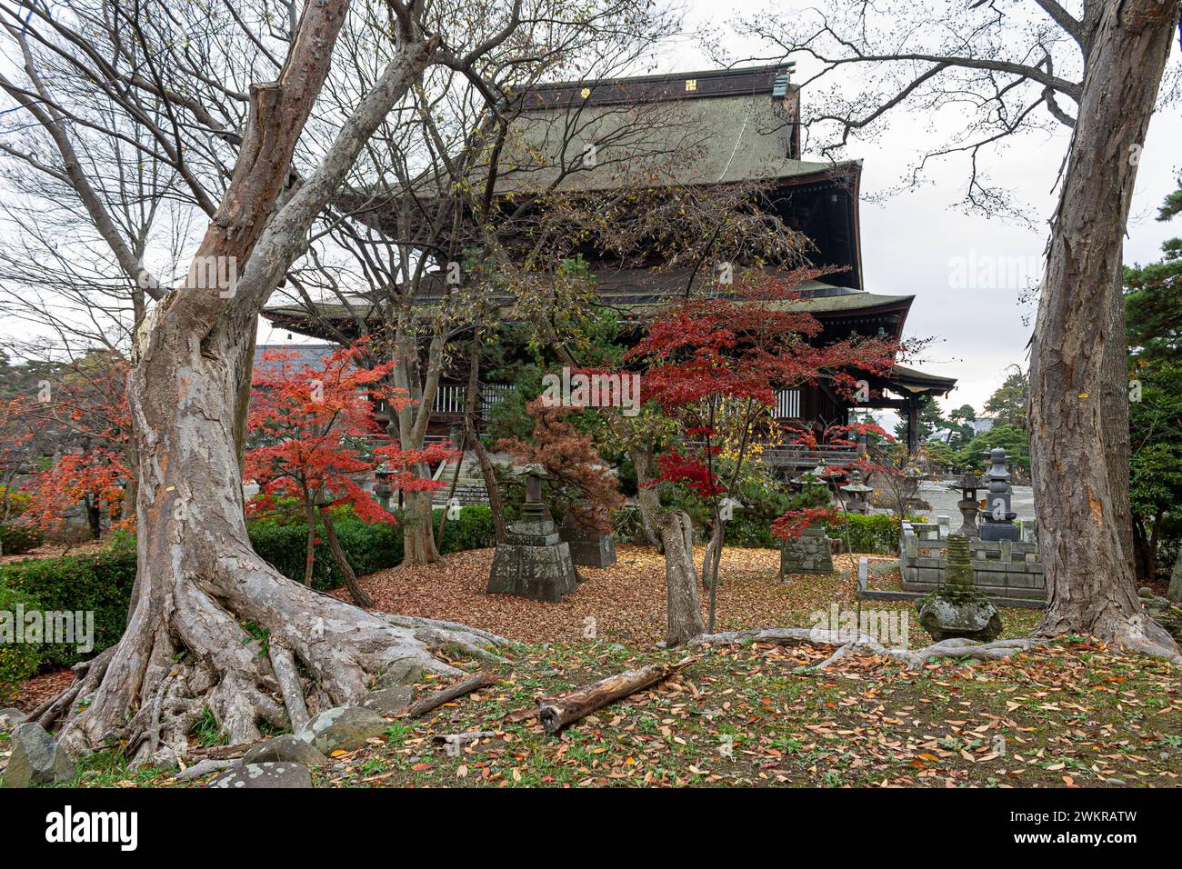 Japanese temple grounds hi-res stock photography and images - Alamy