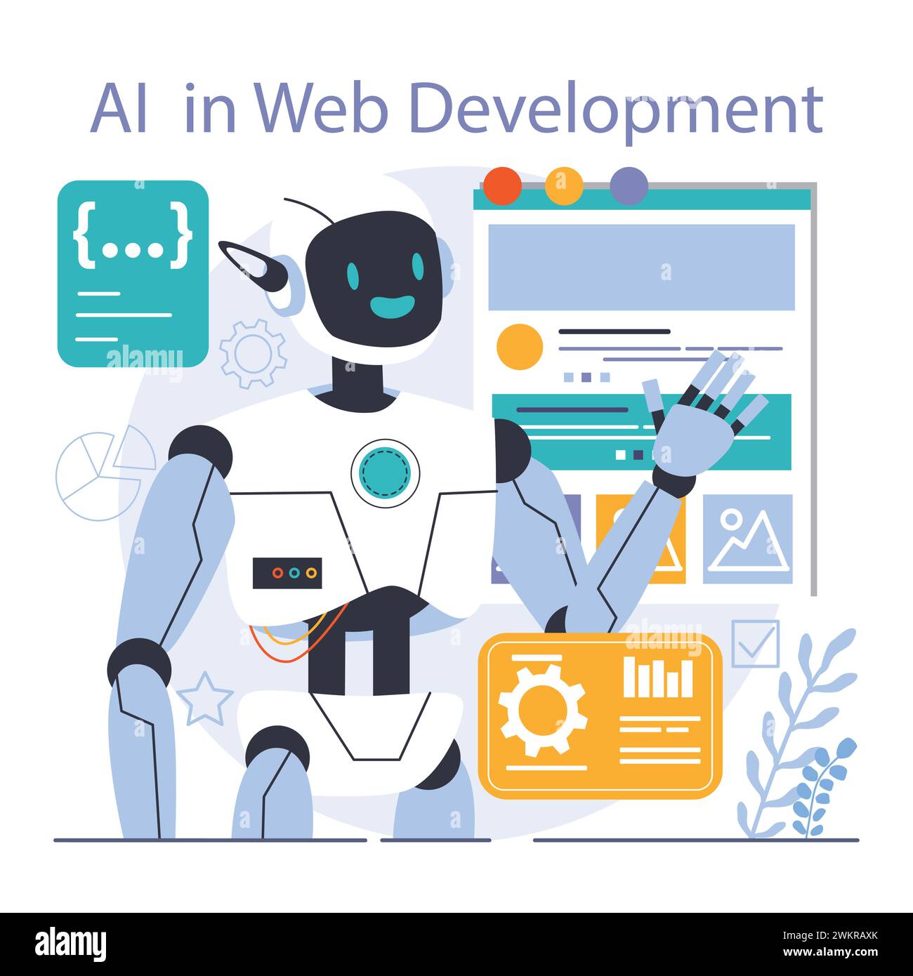 Big data life Stock Vector Images - Alamy