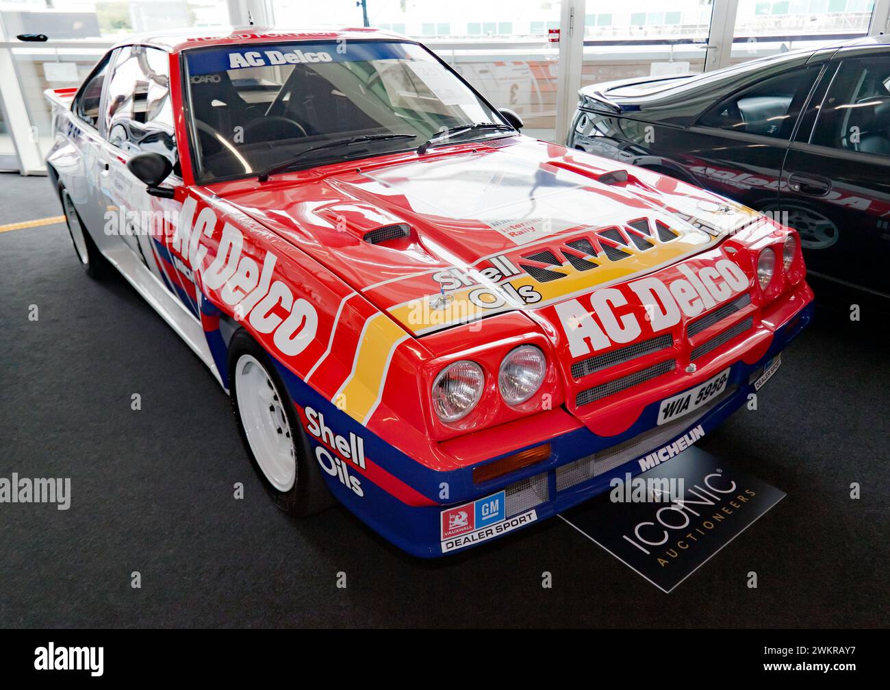 Three-quarters Front View of a 1984, GM Dealer Sport Opel Manta B 400 ...