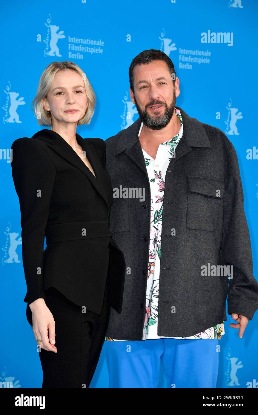 Carey Mulligan und Adam Sandler beim Photocall zum Kinofilm 'Spaceman ...