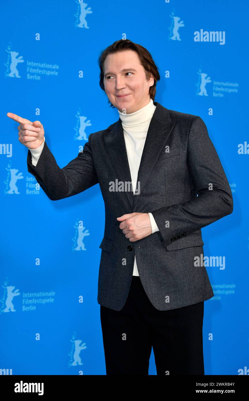 Paul Dano beim Photocall zum Kinofilm 'Spaceman' auf der Berlinale 2024 ...