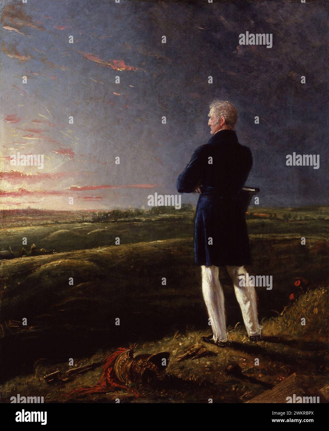 Arthur Wellesley, 1st, Duke of Wellington (1769-1852), Surveying the ...