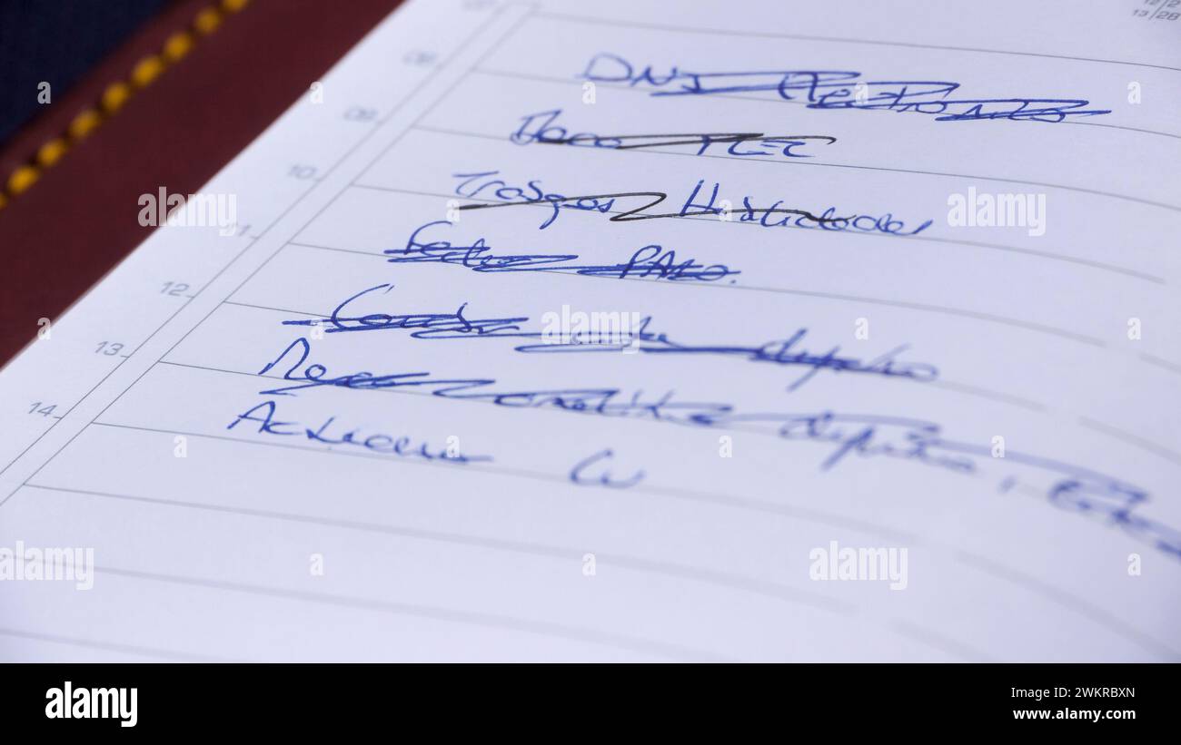 Crossed out hi-res stock photography and images - Alamy