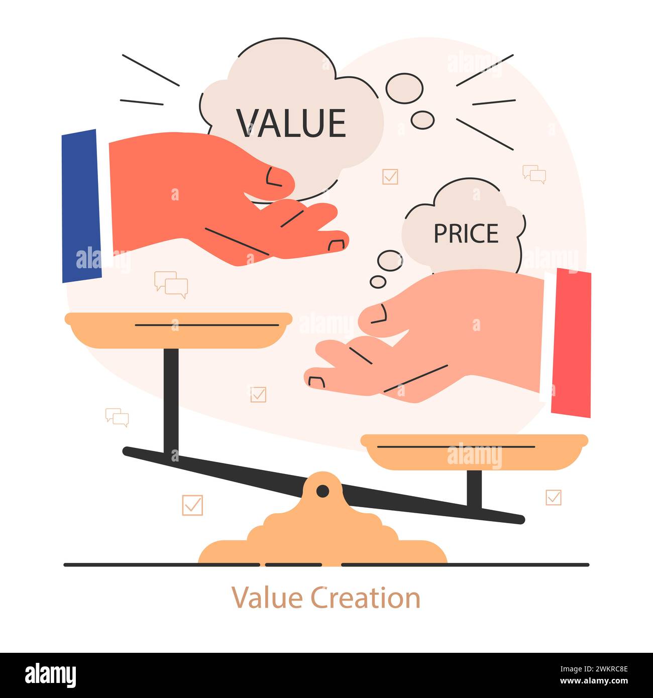 Value creation Stock Vector Images - Alamy