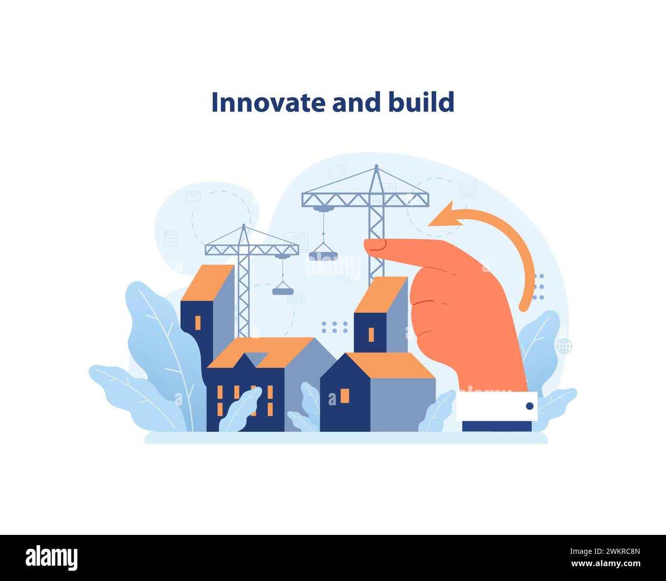 SDG or sustainable development goal. Infrastructure and sustainable ...