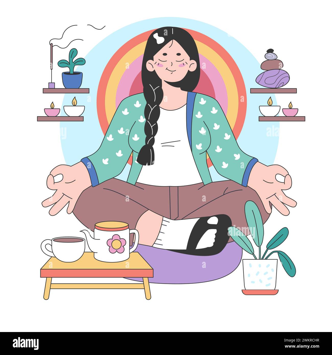 Corner inner city Stock Vector Images - Alamy