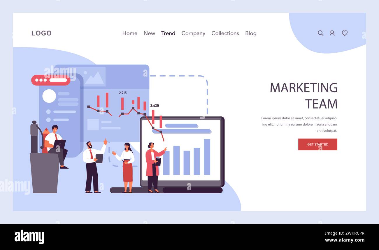 Group planning a research project Stock Vector Images - Alamy