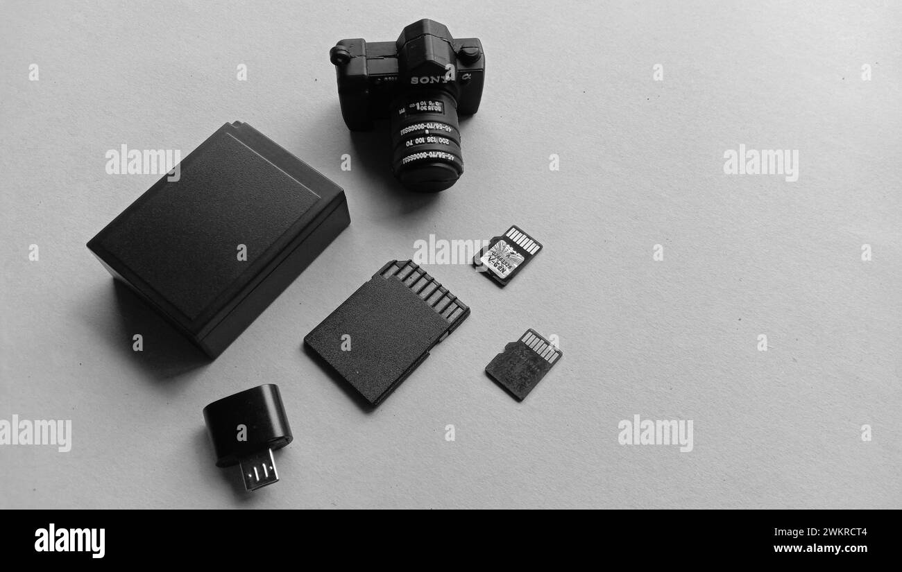 Wadaslintang, 24 February 2021, Photo memory card, mouse, flash disk ...