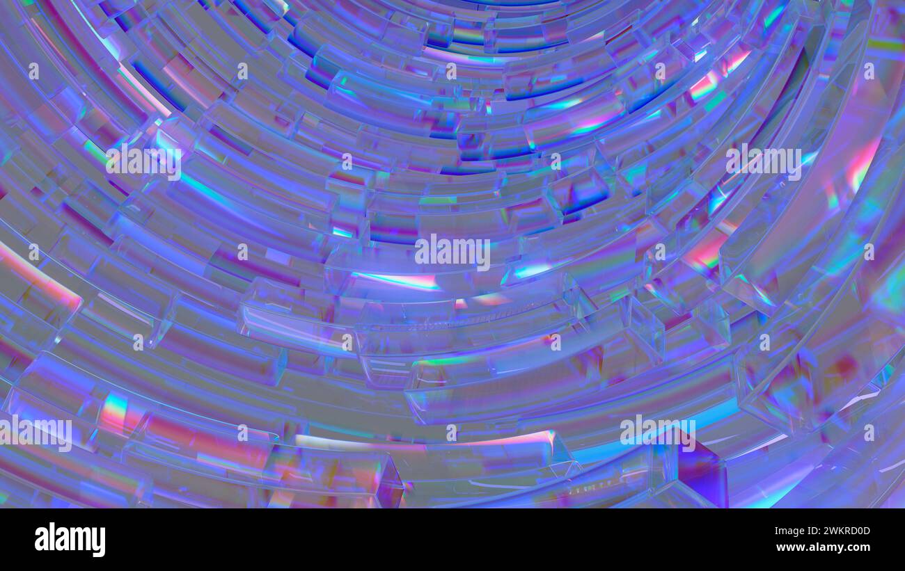 Light dispersion illustration rainbow hi-res stock photography and ...