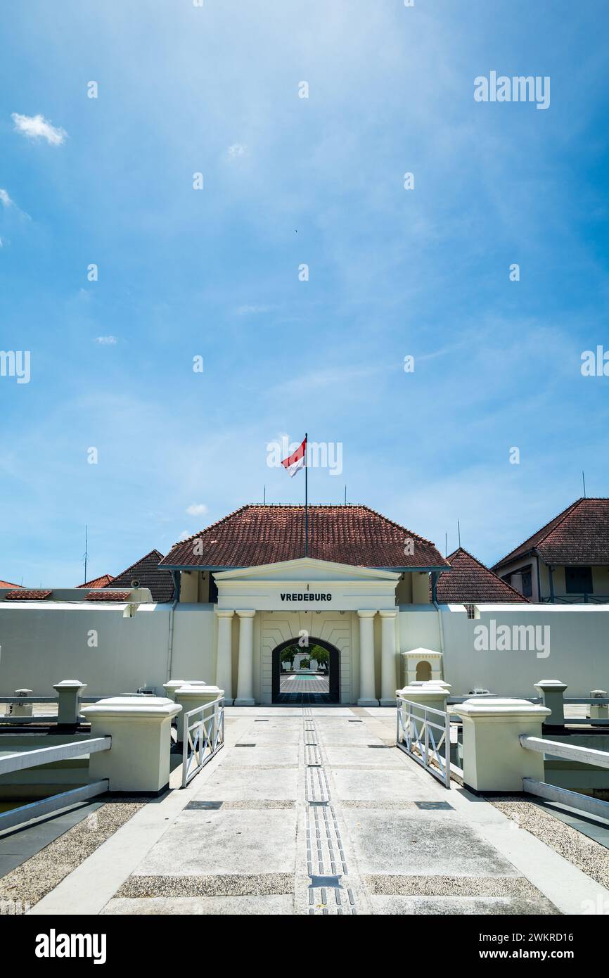 Fort Vredeburg in Yogyakarta, Indonesia. Vredeburg was a former ...