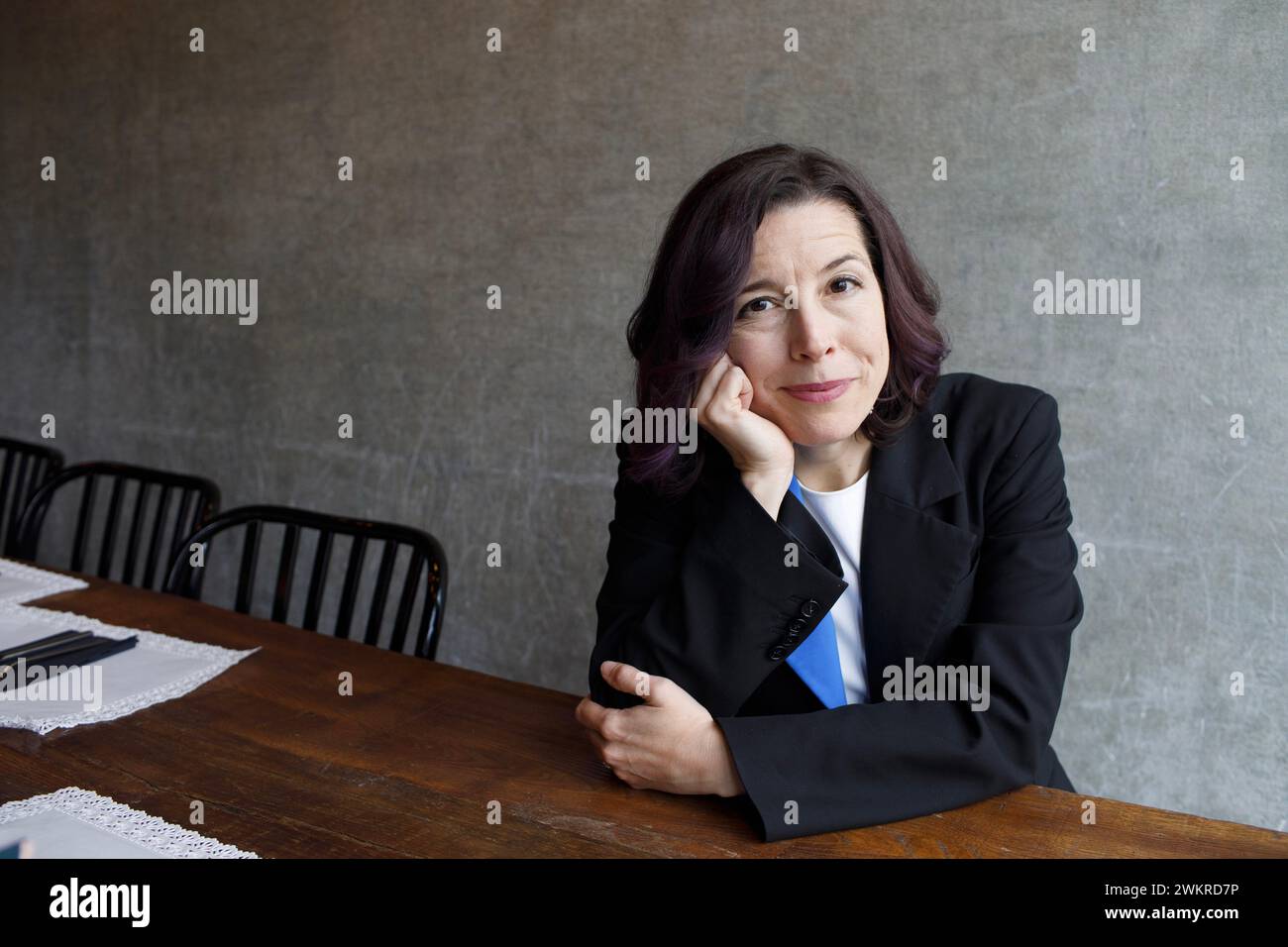 Portrait of Kashmir Hill 08/02/2024 ©Basso Cannarsa/opale.photo Stock ...