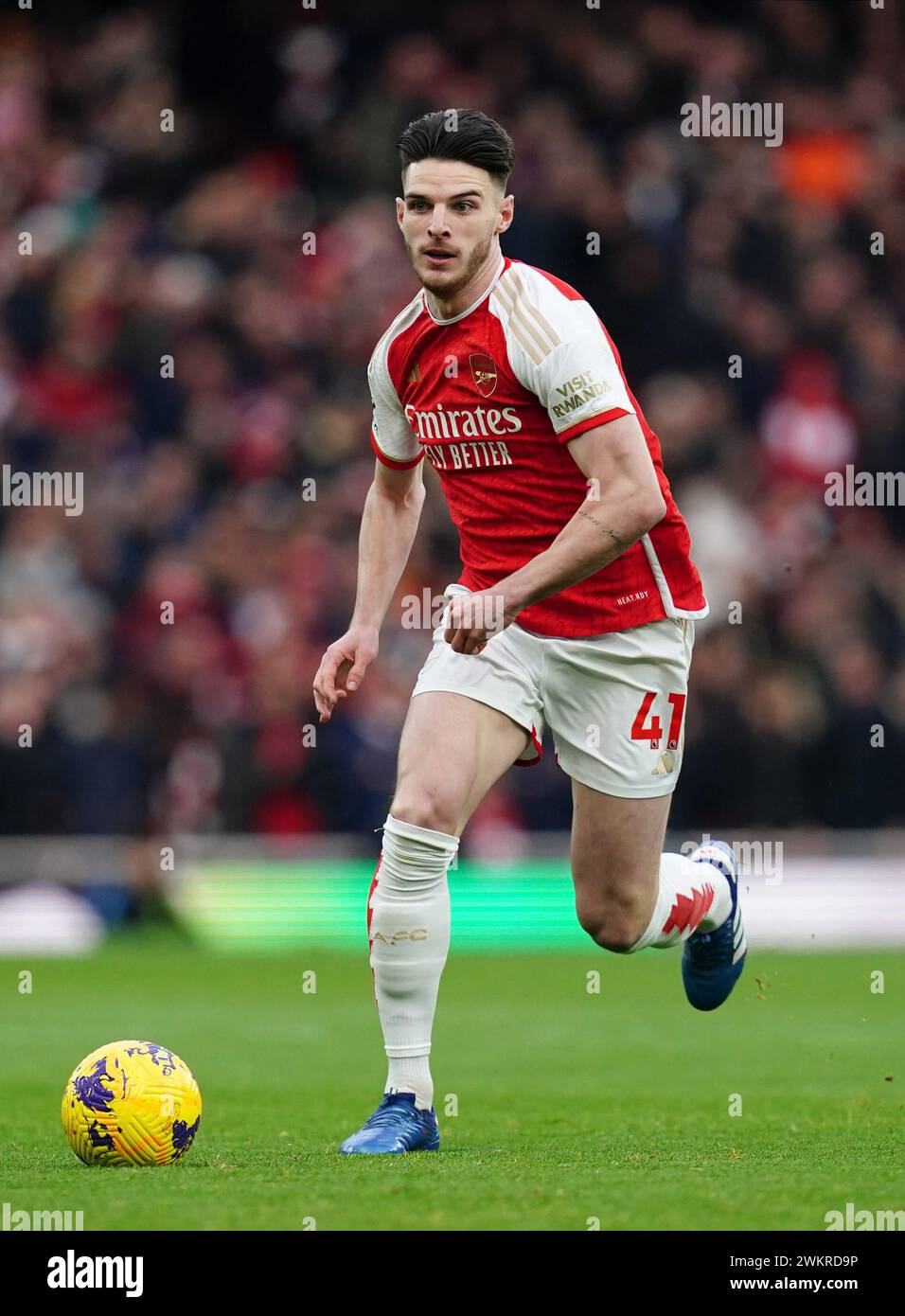 File photo dated 17-12-2023 of Arsenal's Declan Rice who admits Arsenal ...