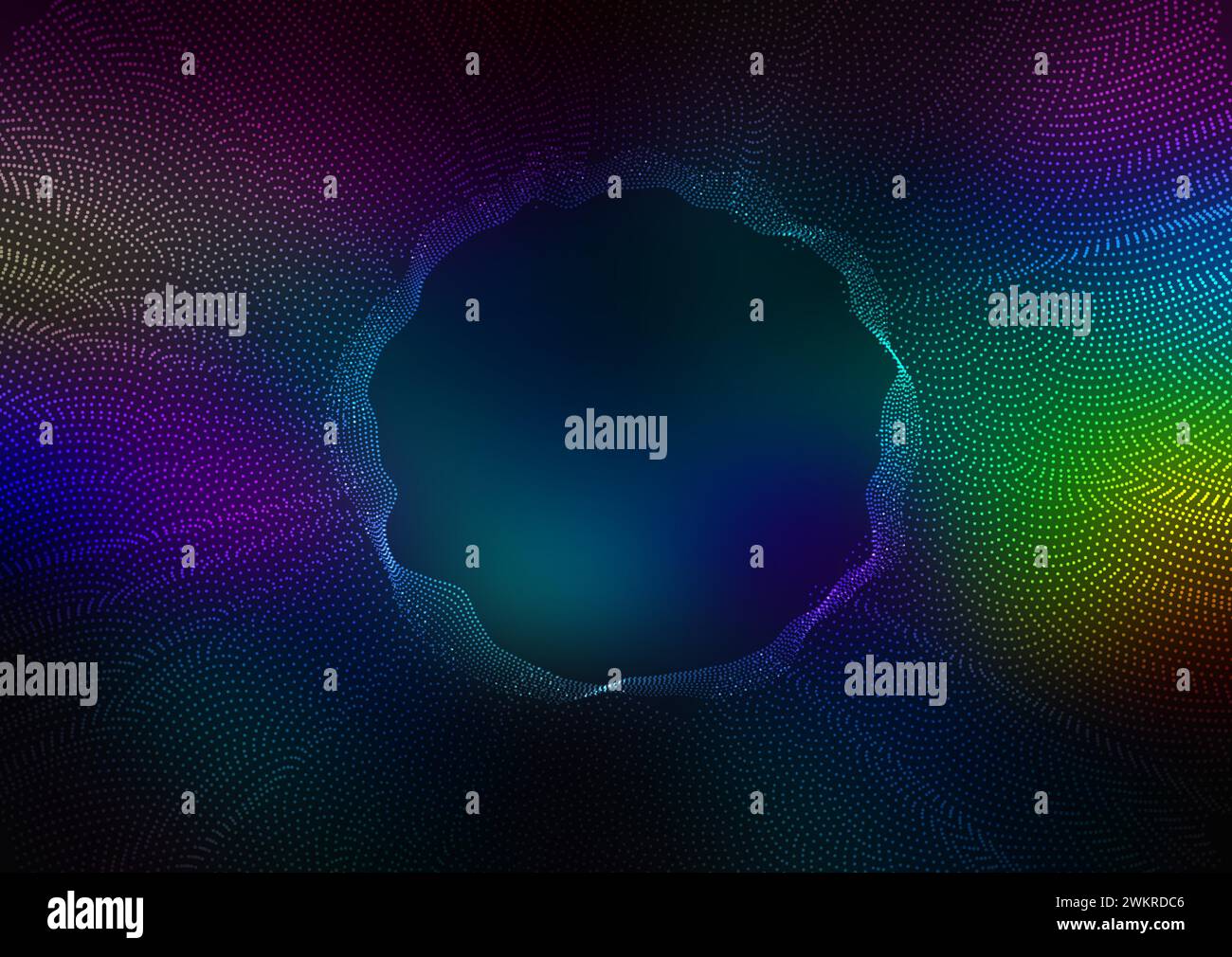 Abstract modern background with glowing particles design Stock Vector ...