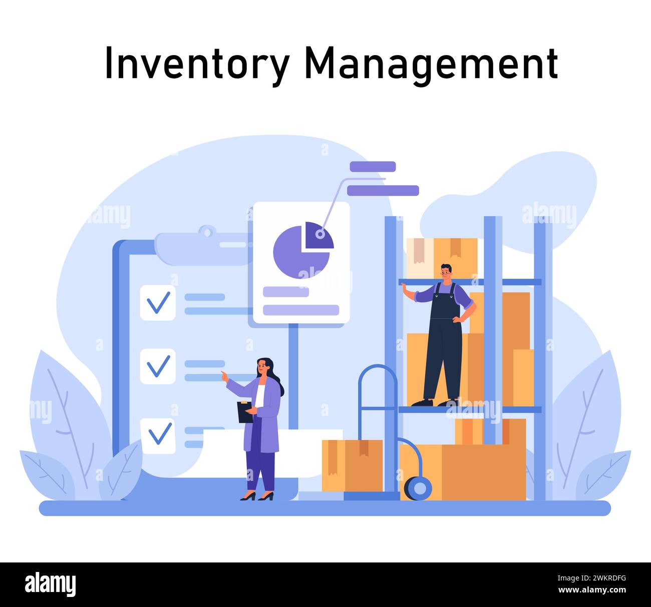 Inventory setting Cut Out Stock Images & Pictures - Alamy