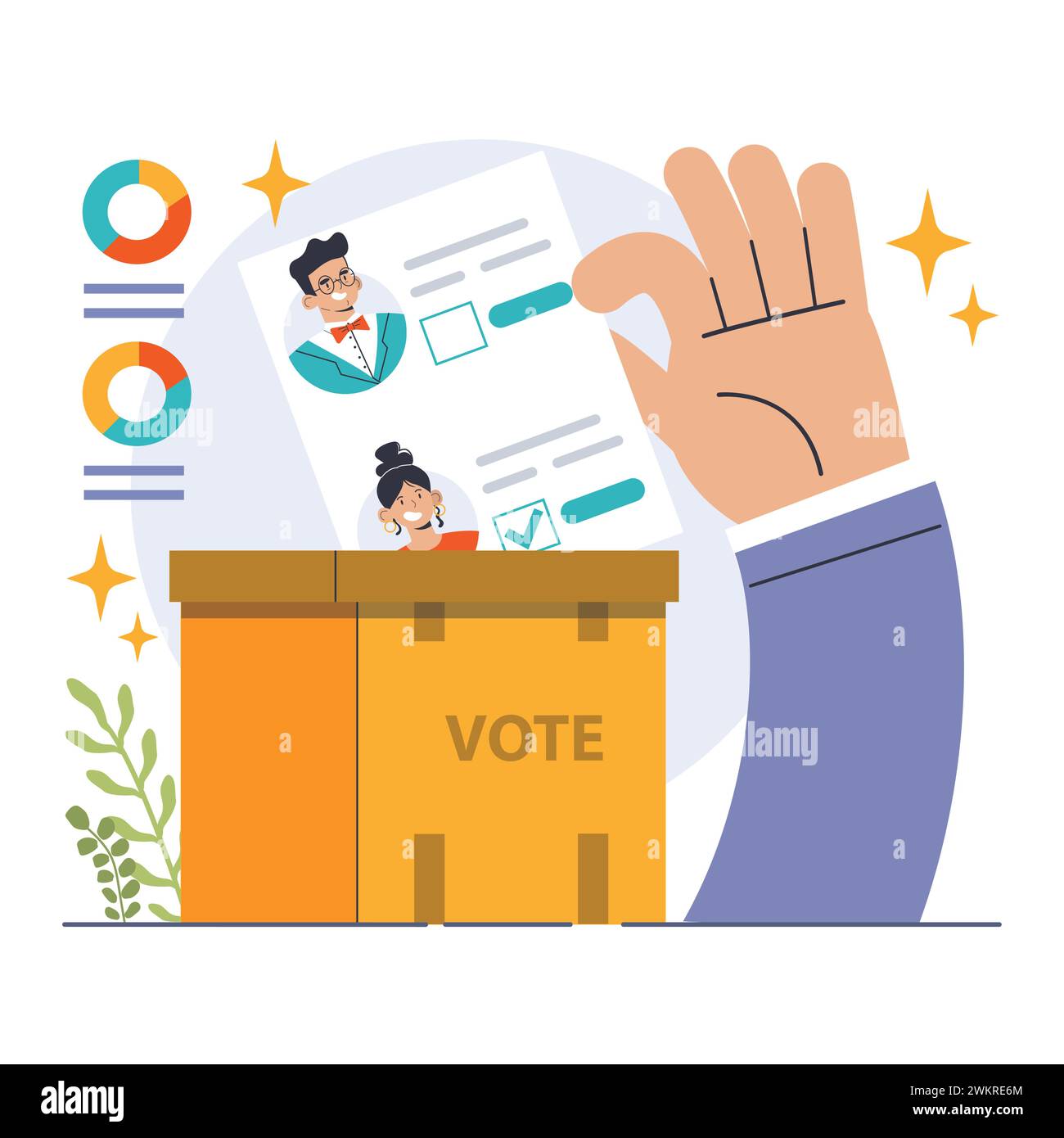 Democratic electoral competition Cut Out Stock Images & Pictures - Alamy
