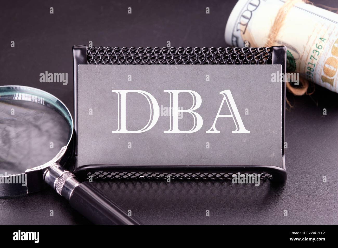 Dba alphabet hi-res stock photography and images - Alamy