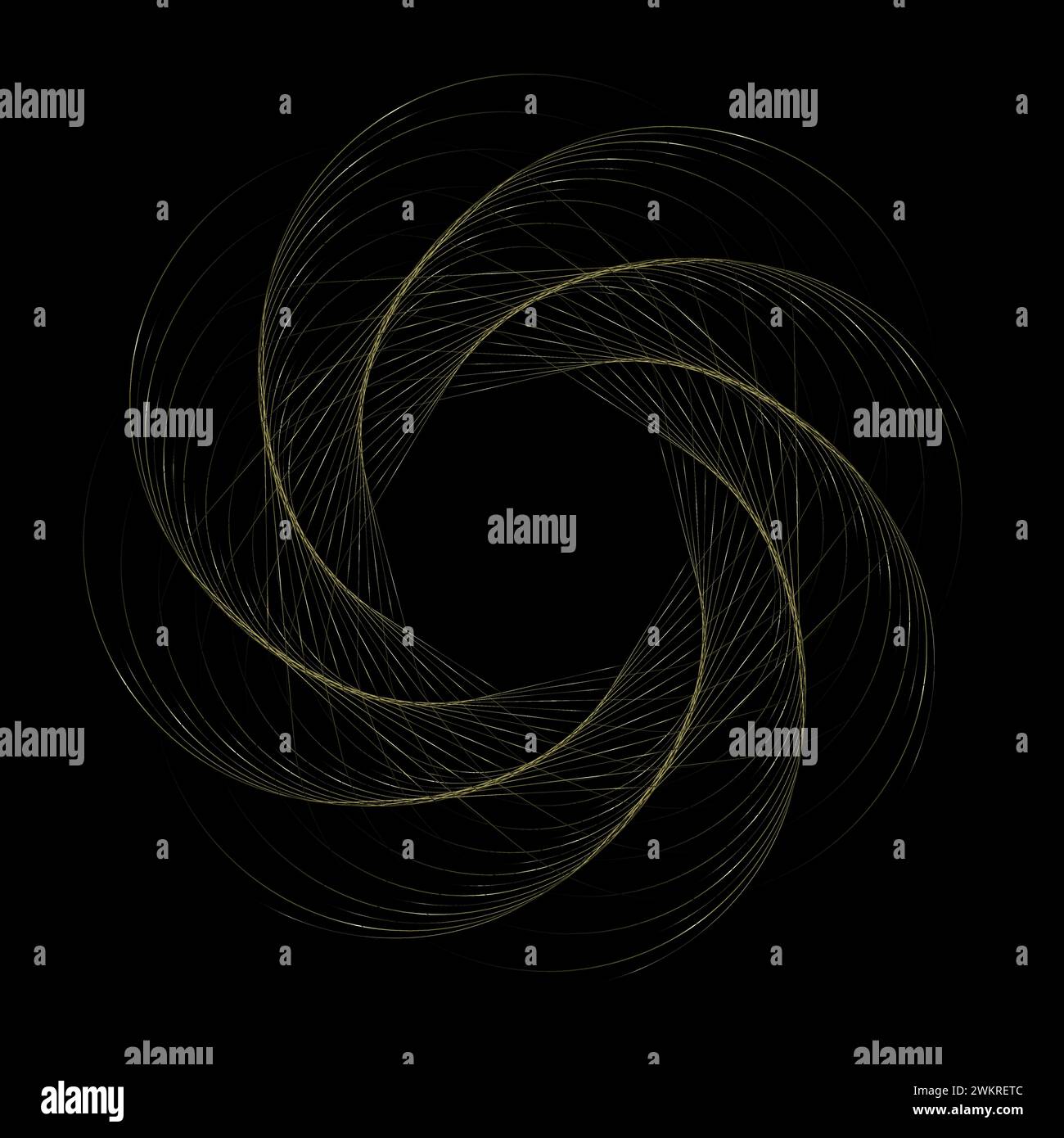 Geometric circular shape Stock Vector Images - Alamy