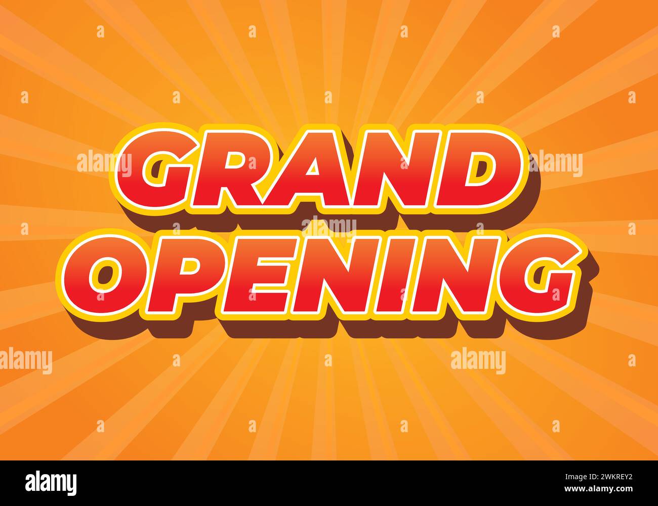Grand opening eye catching Stock Vector Images - Alamy