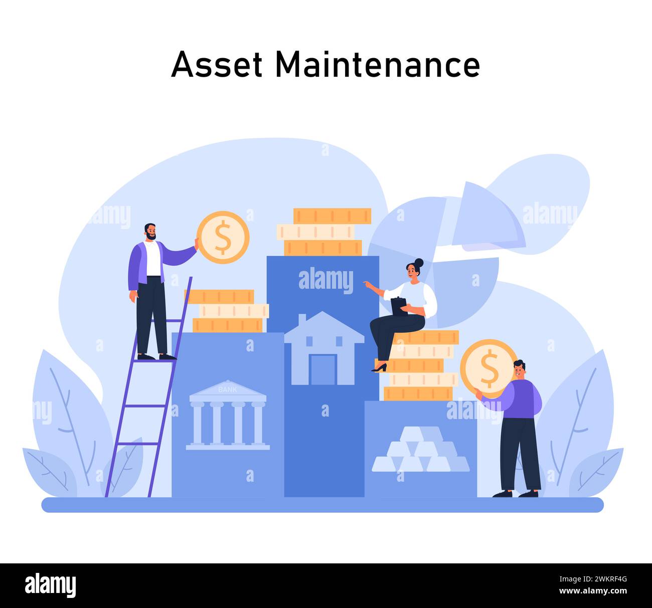 Asset Preservation concept. Prioritizing the stability and upkeep of ...