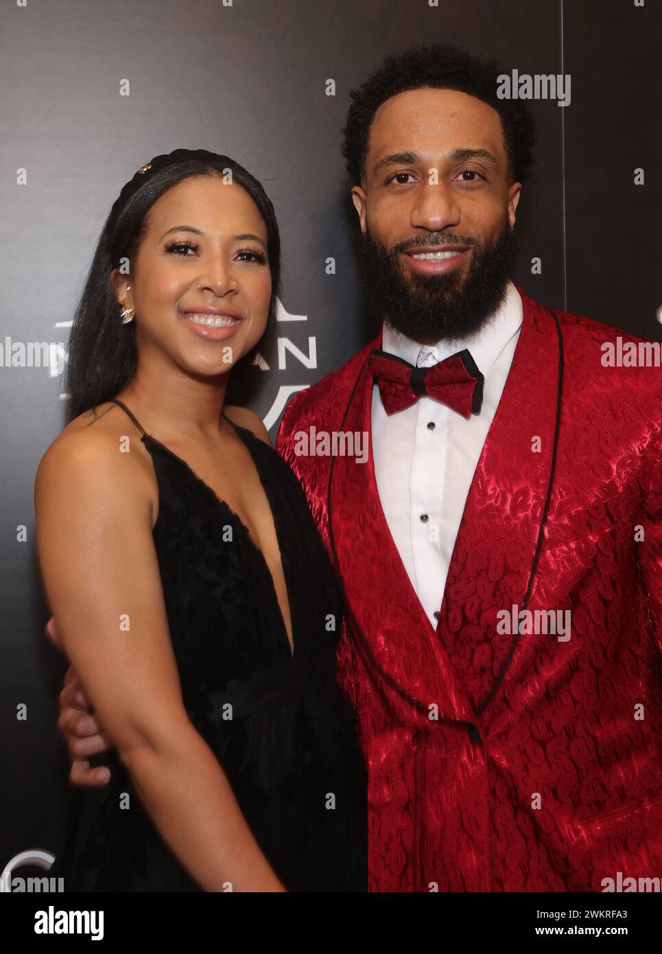Beverly Hills, Ca. 21st Feb, 2024. Nesha Johnson, Johnathan Johnson, at ...