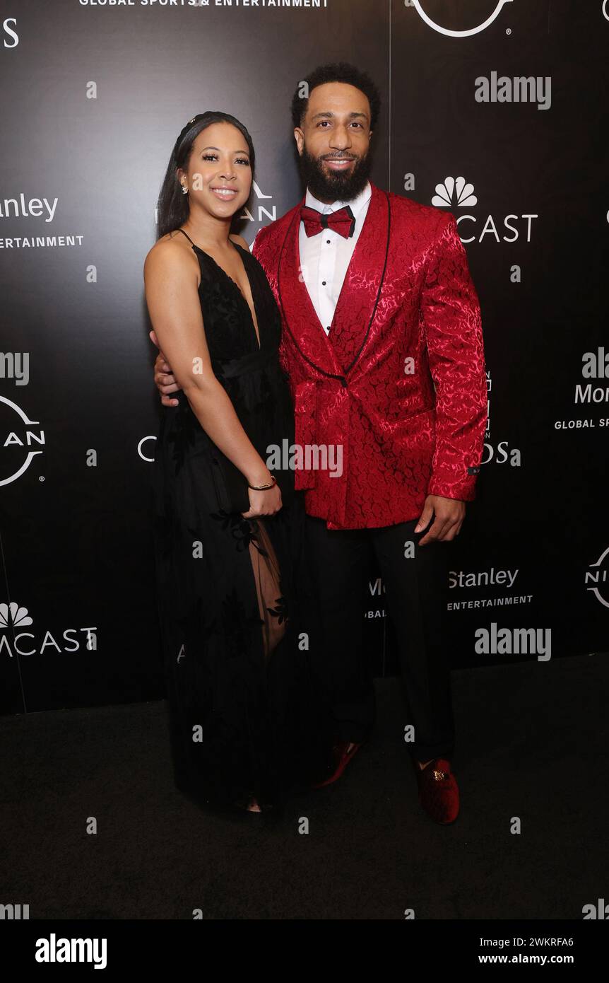 Beverly Hills, Ca. 21st Feb, 2024. Nesha Johnson, Johnathan Johnson, at ...