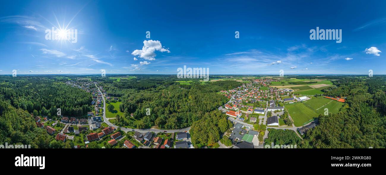 Geltendorf, a village near the Ammersee in Upper Bavaria and important ...