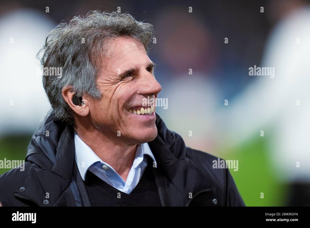 Naples, Italy. 21st Feb, 2024. Gianfranco Zola former player of SSC ...