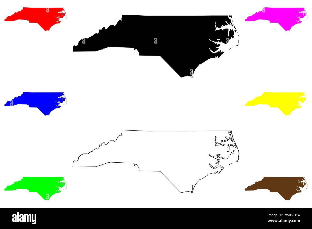 State of North Carolina (United States of America, USA or U.S.A ...