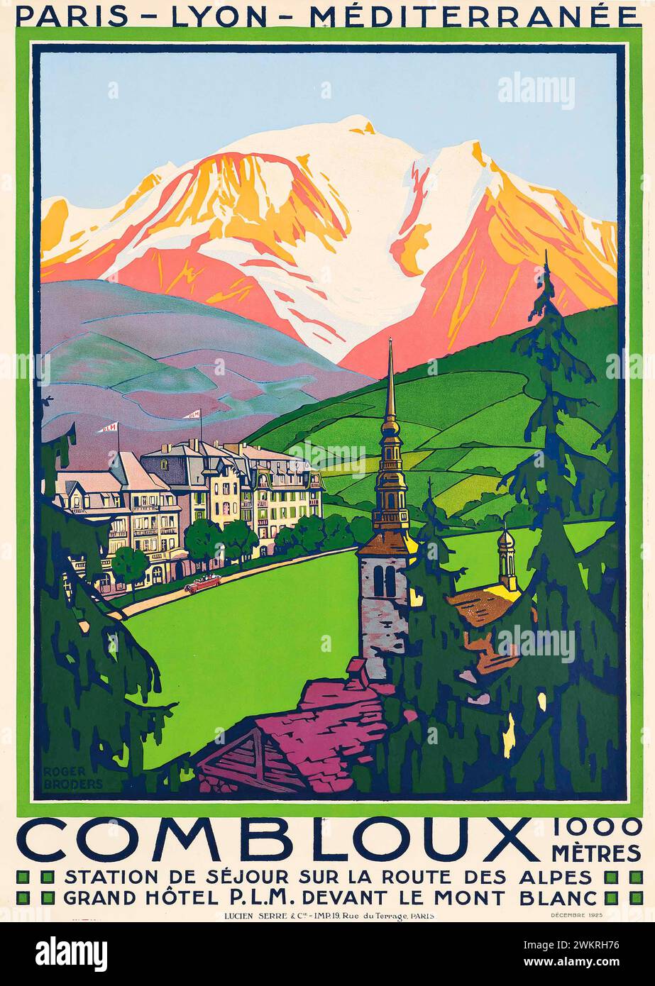 Paris 1925 poster hi-res stock photography and images - Alamy