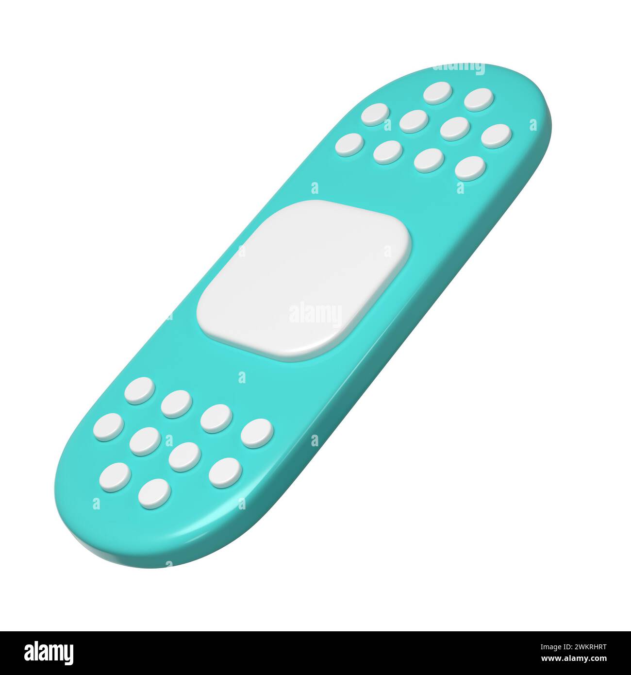 3d medical plaster icon. Render illustration of sticky medic bandage ...