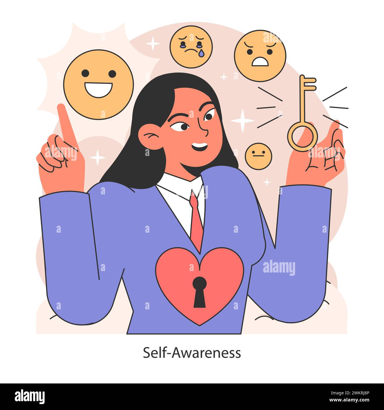 Finding self Stock Vector Images - Alamy