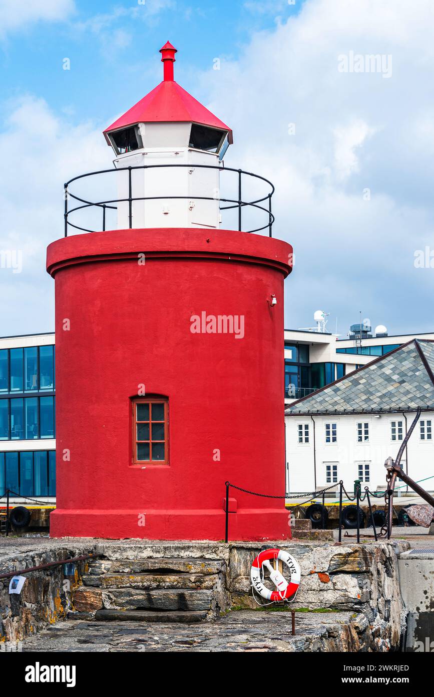 Molja Lighthouse and Fisheries Museum in ALESUND, Geirangerfjord ...