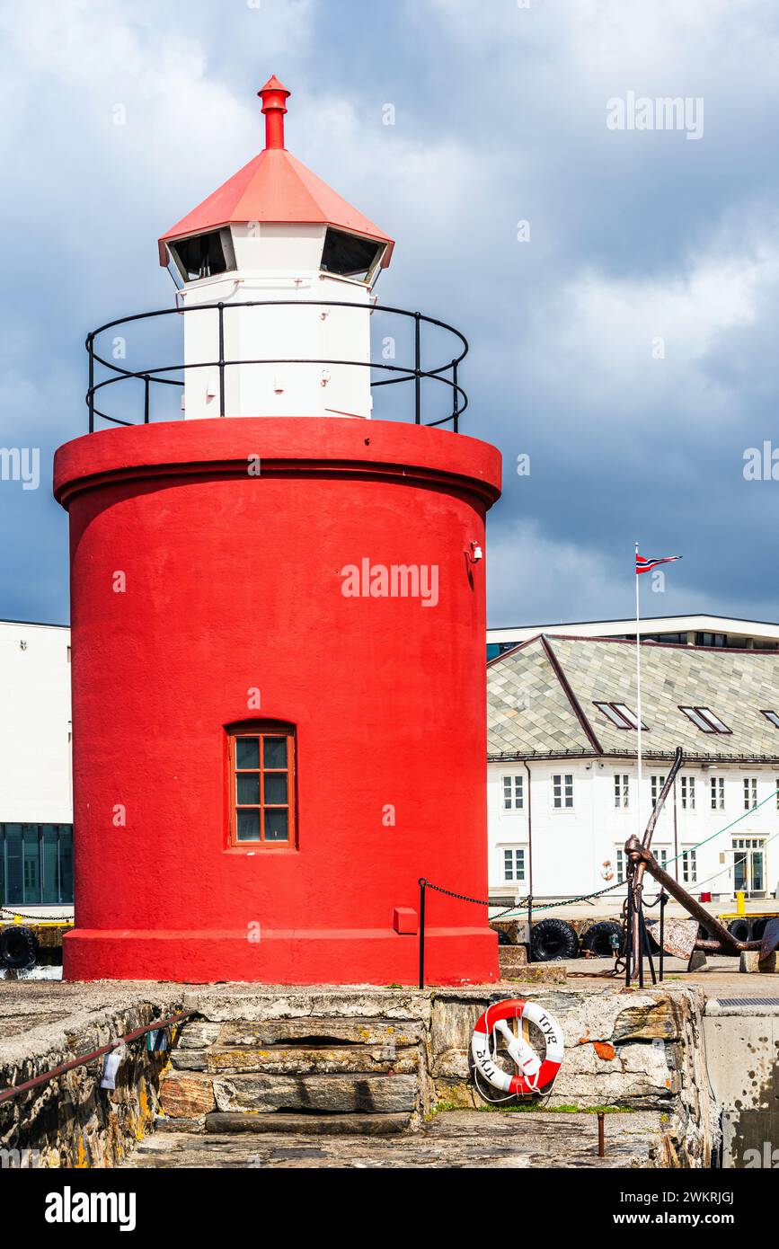 Molja Lighthouse and Fisheries Museum in ALESUND, Geirangerfjord ...