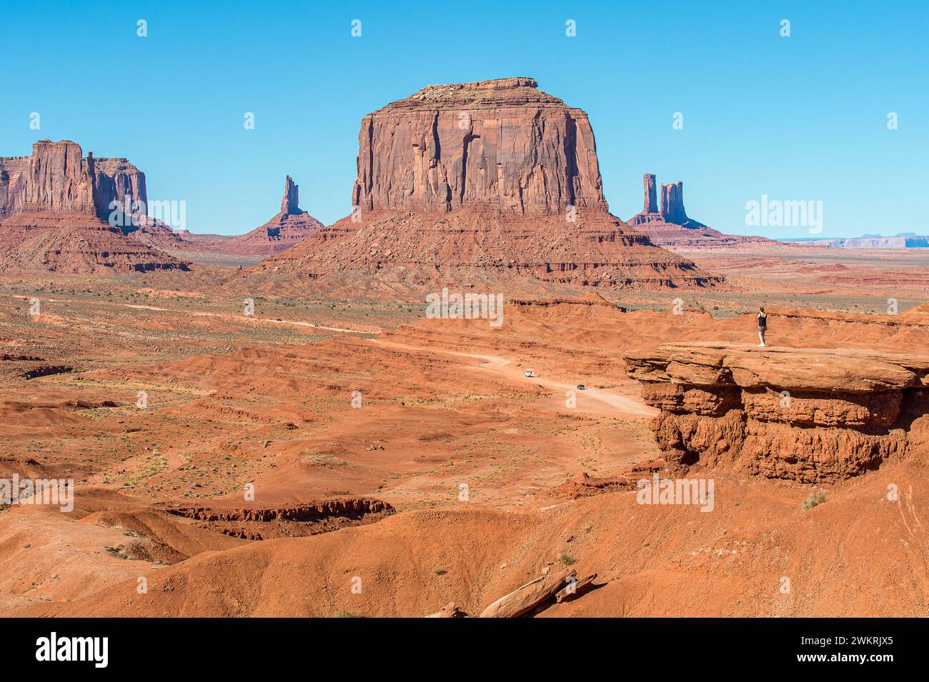 John Ford's Point in Monument Valley, which is famous for its iconic ...