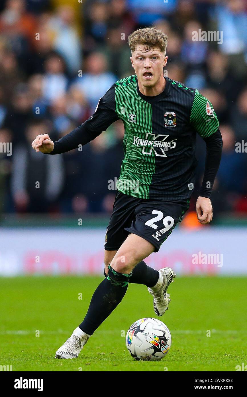 Coventry City's Victor Torp during the Sky Bet Championship match at ...