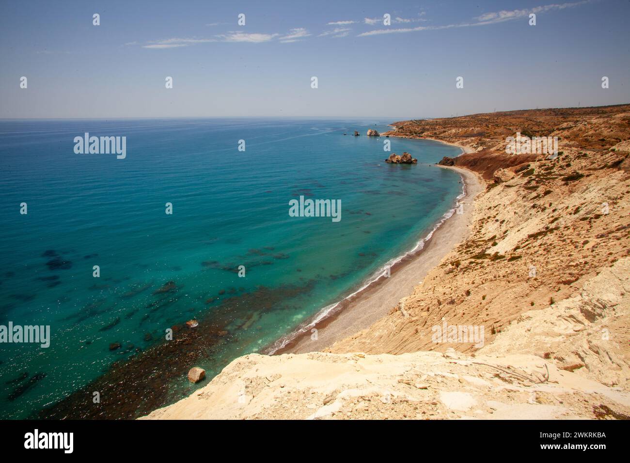 Aphrodite beach cyprus hi-res stock photography and images - Alamy