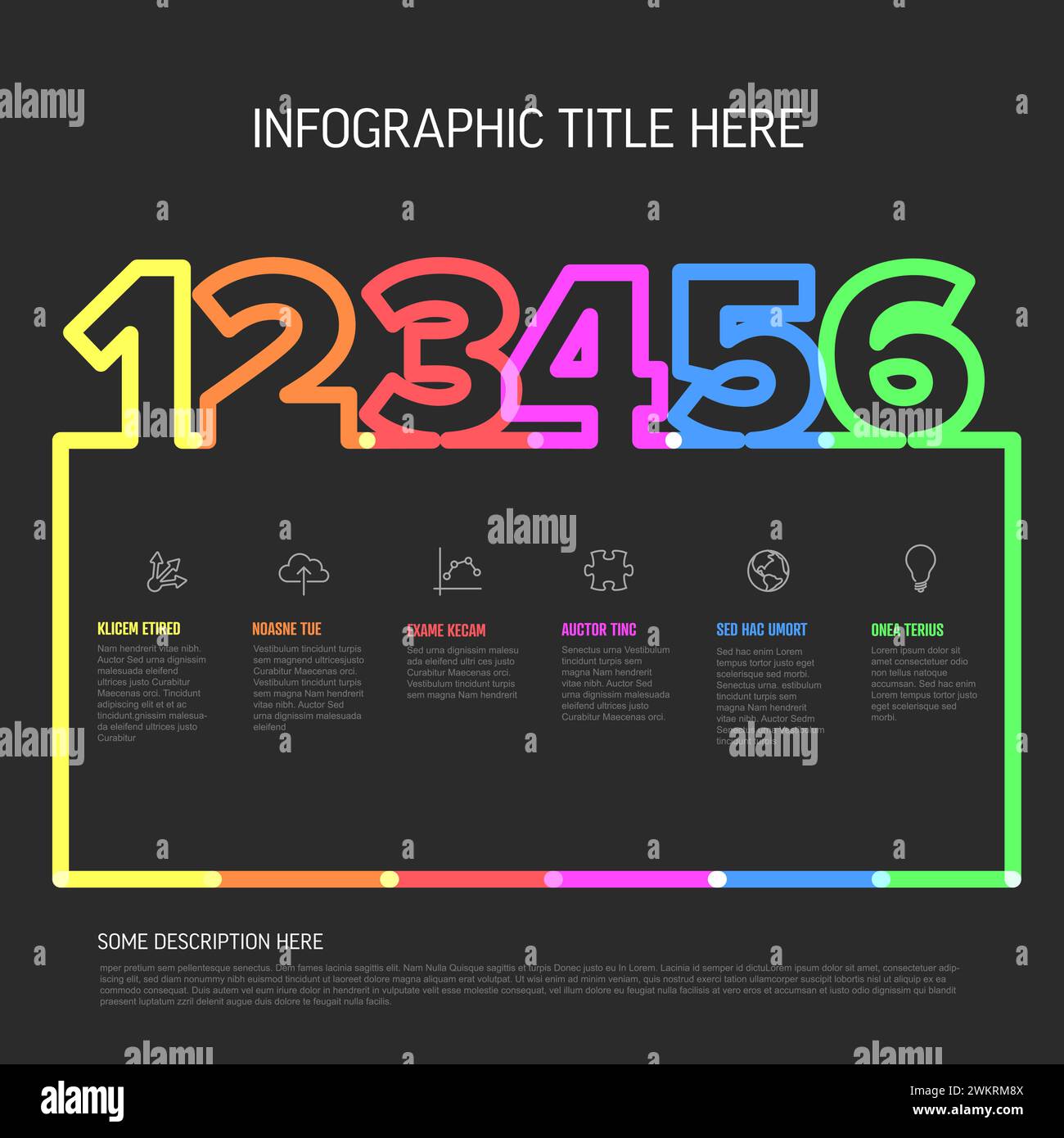 Clear numbers Stock Vector Images - Alamy