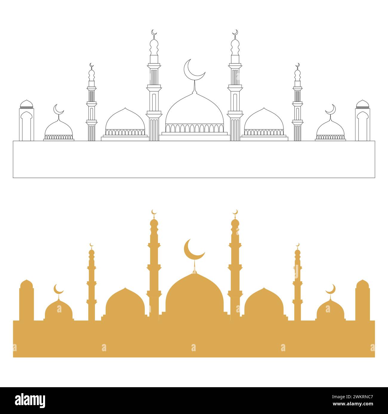 Home mosque Cut Out Stock Images & Pictures - Alamy